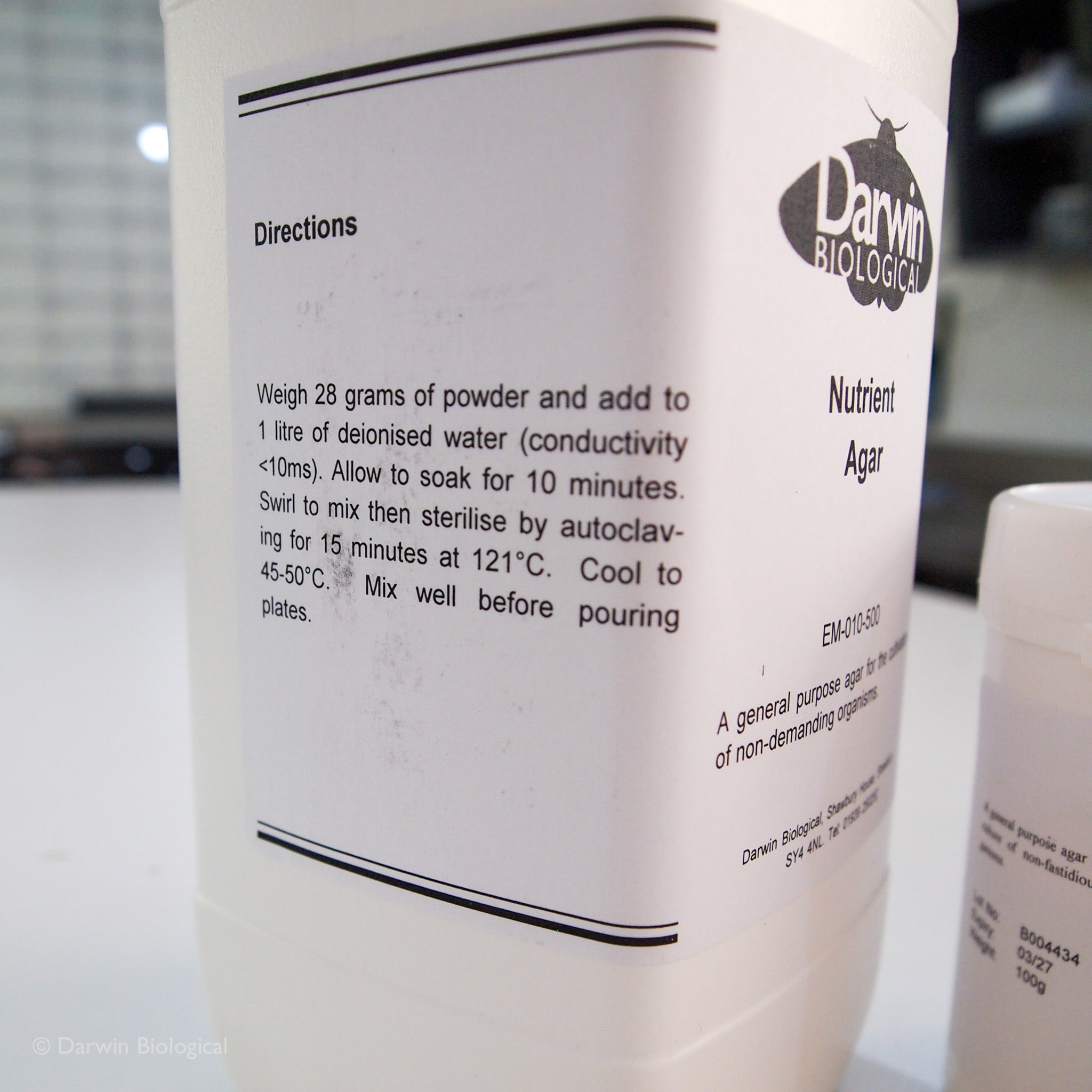 Nutrient Agar | Biology Supplies - Darwin Biological